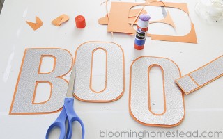 Boo Banner - Blooming Homestead