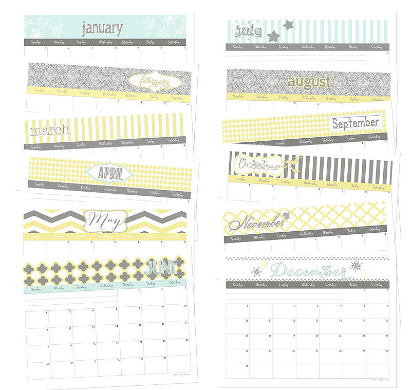 2017-grey-and-yellow-calendar - Blooming Homestead